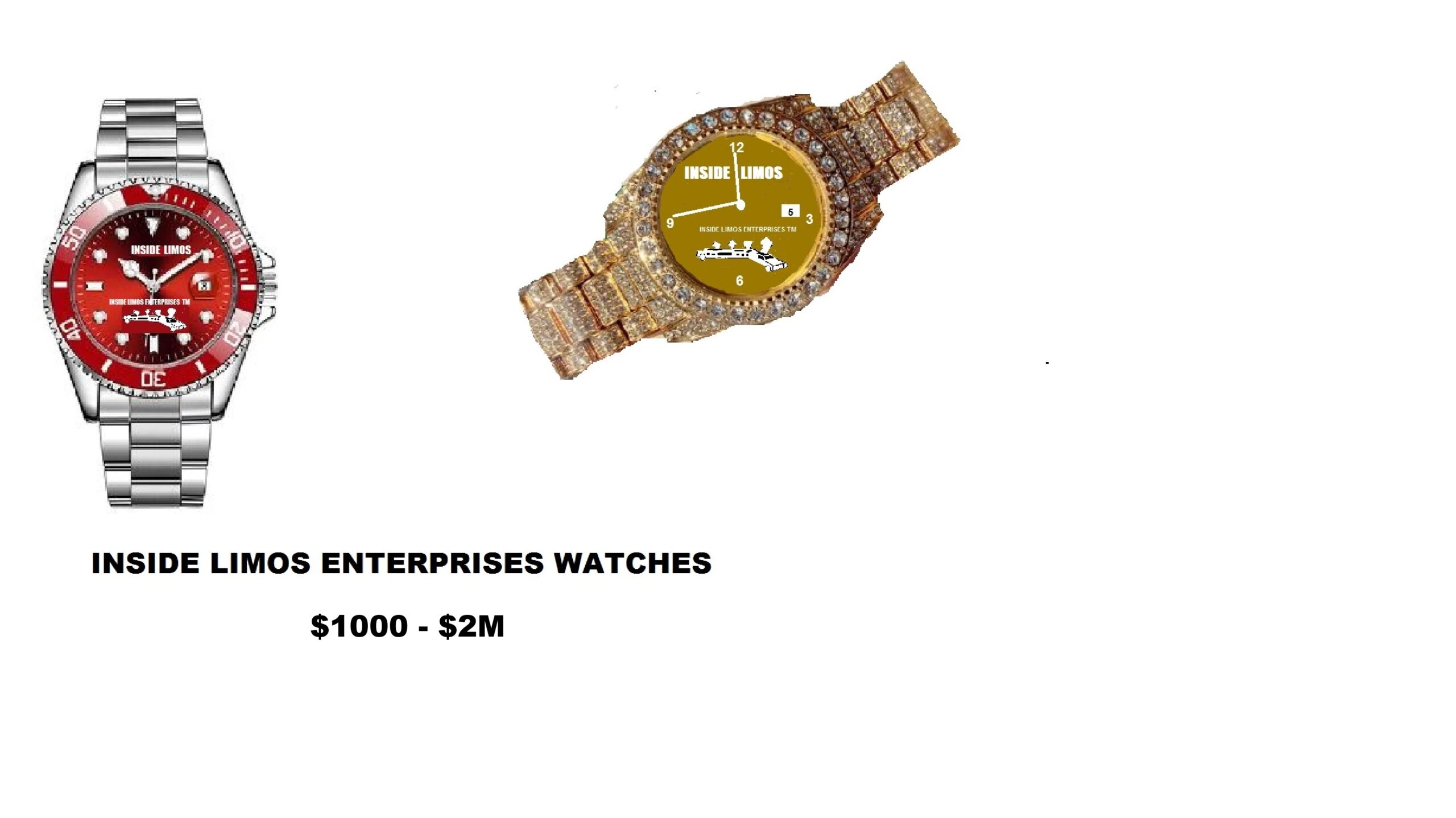 INSIDE LIMOS ENTERPRIES WATCHES – INSIDE LIMOS CLOTHING TM